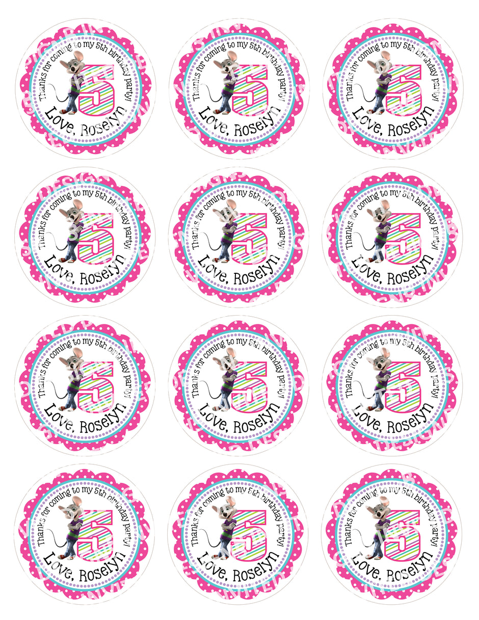 Chuck E. Cheese – BinvitedDesigns